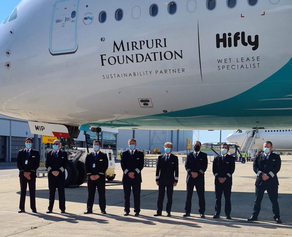 Hi Fly A380 Circumnavigates the World Delivering Medical Supplies ...