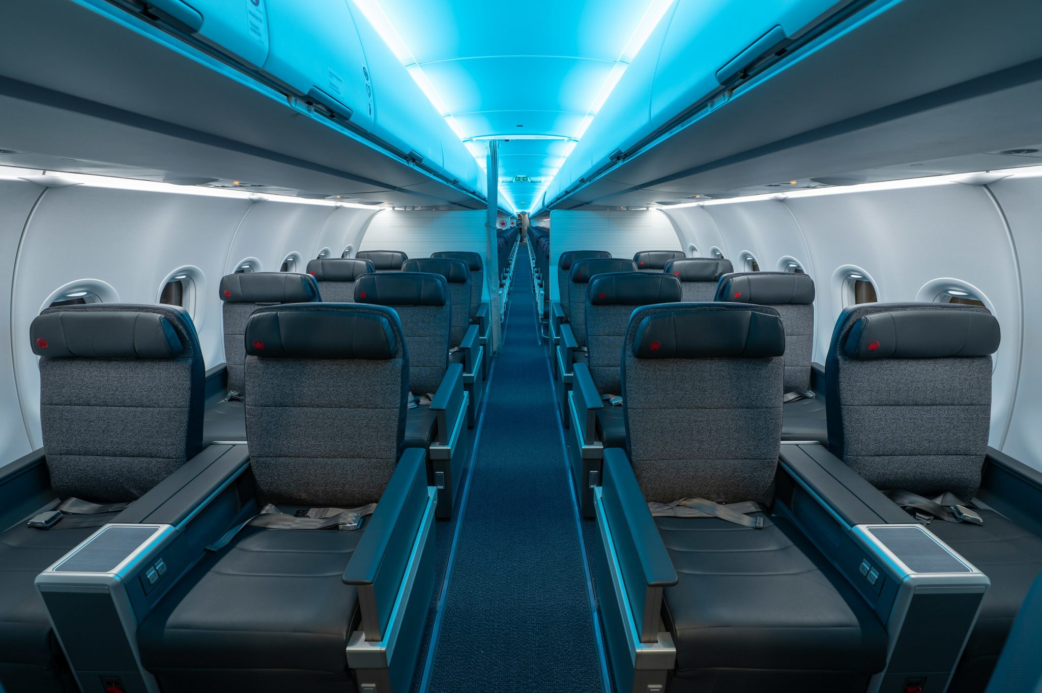 New Tail Cam: Air Canada Debuts Refreshed Airbus Cabins | AirlineGeeks.com