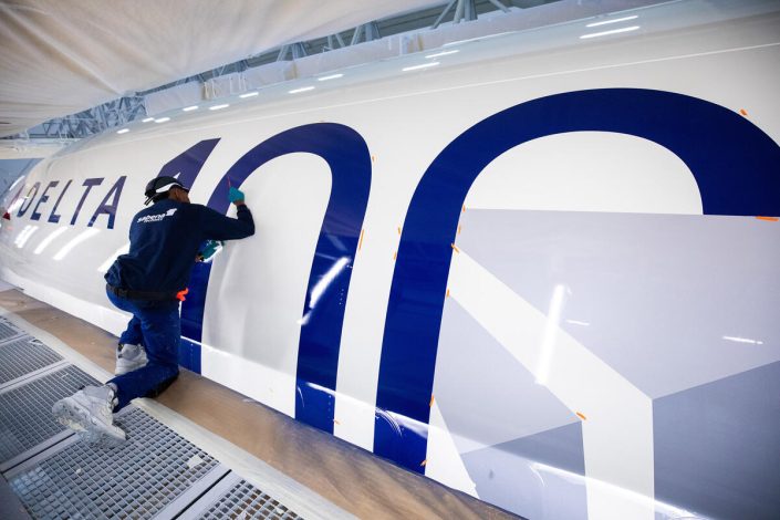 Delta Officially Debuts 100-Year Livery | AirlineGeeks.com